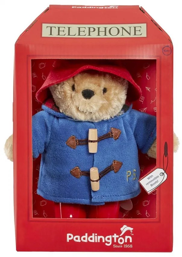 Rainbow Plyšový Paddington v telefonní budce