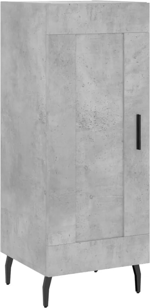 Skříň highboard betonově šedá 34,5x34x180 cm kompozitní dřevo 3199125