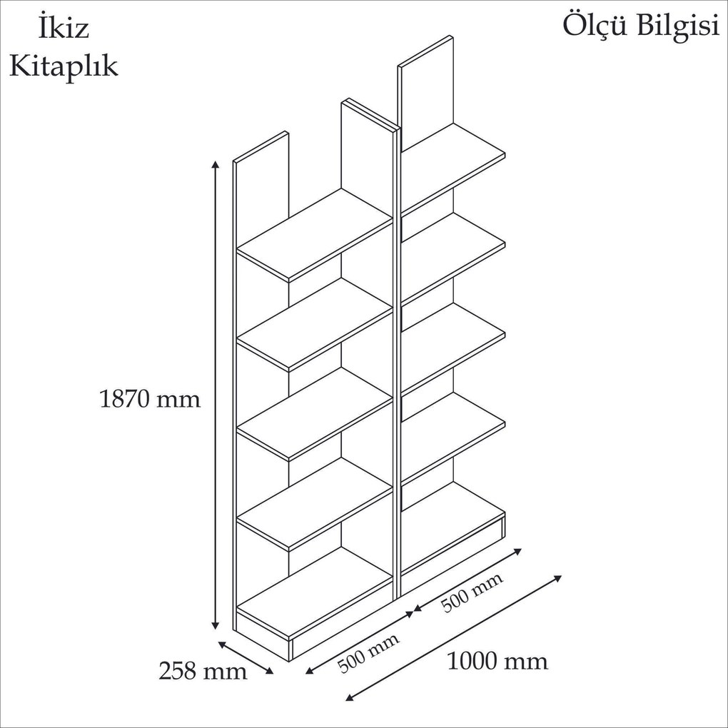 ASIR Knihovna IKIZ bílá