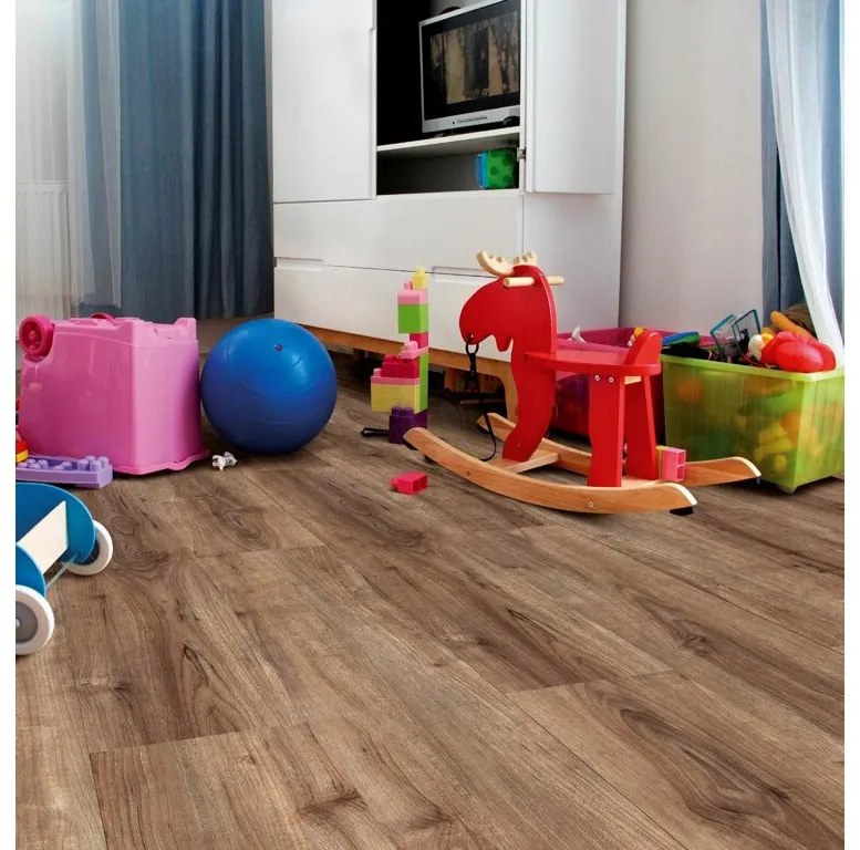 Graboplast, Vinylová podlaha kliková Domino SPC 2004 Davos, 1219,2 x 177,8 mm