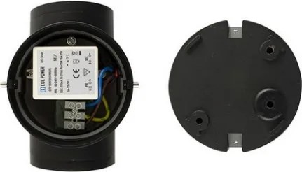 LED svítidlo McLED Verona 2R 2x7W 3000K IP65 černá ML-518.015.19.0