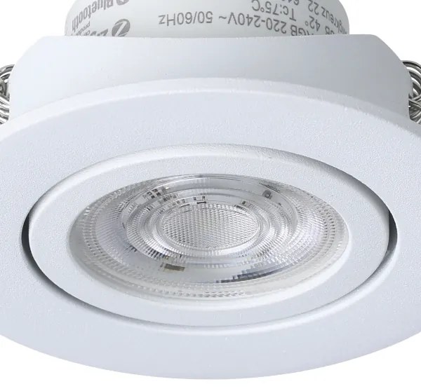 Eglo 31696 -LED RGBW Stmívatelné podhledové svítidlo SALICETO LED/4,7W/230V bílá