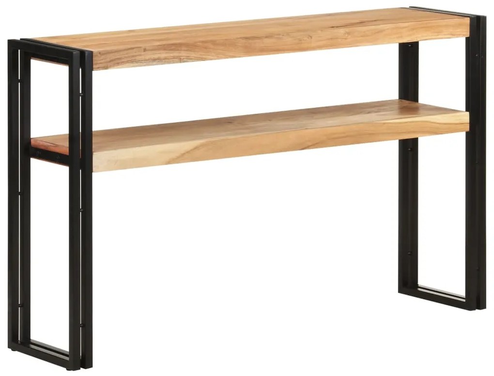321100 vidaXL Konzolový stolek 120 x 30 x 75 cm masivní akáciové dřevo