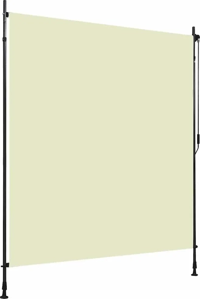 vidaXL Venkovní roleta 200 x 270 cm [368771] Barva: krémová