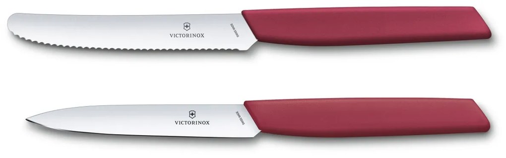 VICTORINOX Sada nožů Swiss Modern Berry LE 2022 2 ks červená