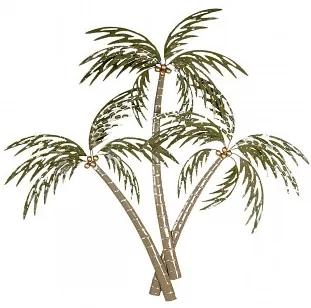 Nástěnná dekorace PALM TREES