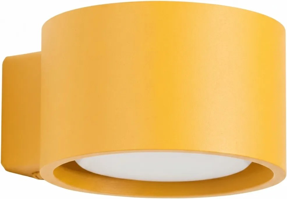 Sollux Lighting Nástěnné svítidlo MODO 1 žluté GX53