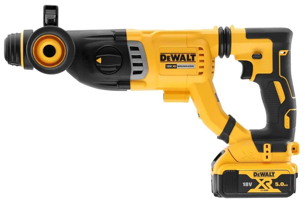 DeWALT Nářadí - 18V AKU kombinované kladivo, 1x aku 5,0 Ah XR, nabíječka DCH263P1