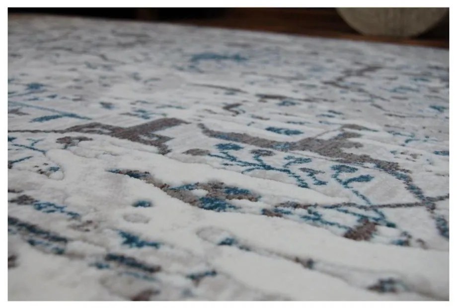 Luxusní kusový koberec akryl Delta béžový 80x150cm