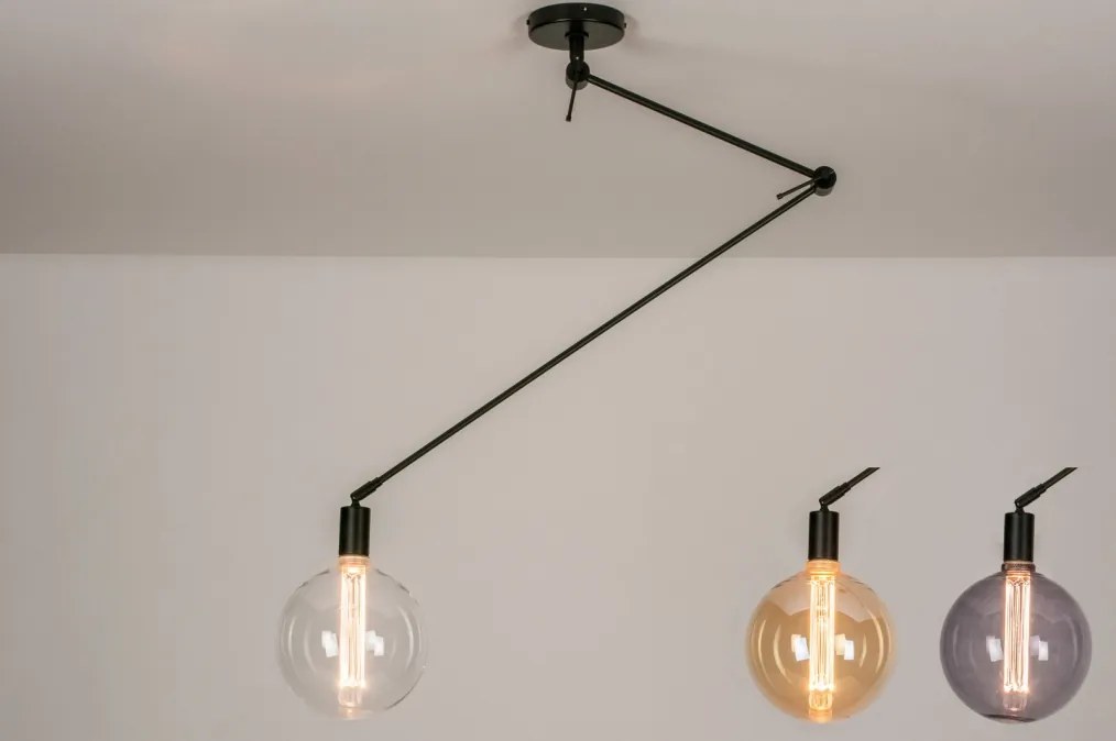 Závěsné svítidlo nad stůl Snap Bulb Black
