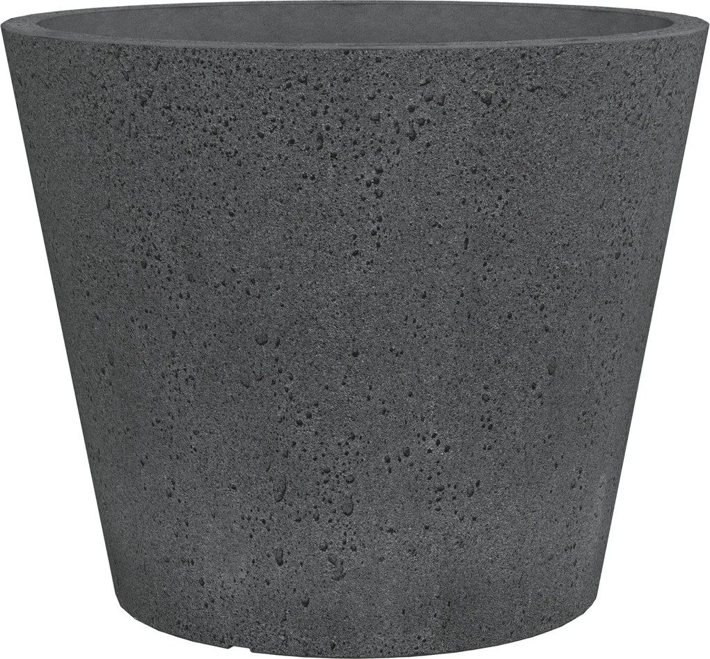 Scheurich Květináč C-Cone průměr 39 cm Stony Black