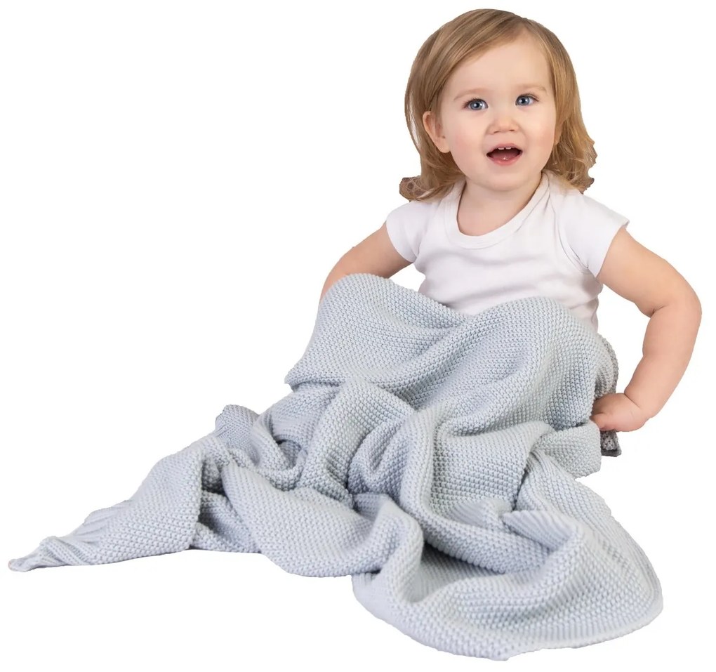 Babymatex Dětská deka Tully šedá, 80 x 100 cm