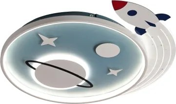 Brilagi -LED Dětské stropní svítidlo STARSHIP LED/64W/230V 3000/4500K modrá