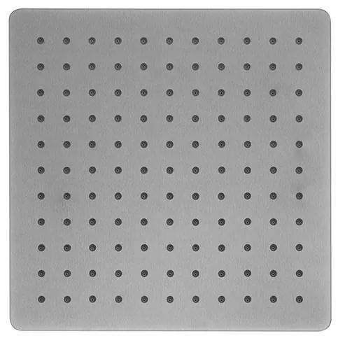 Besco Sprchová hlavice - čtverec Uni S GR Grafit (30x30 cm)