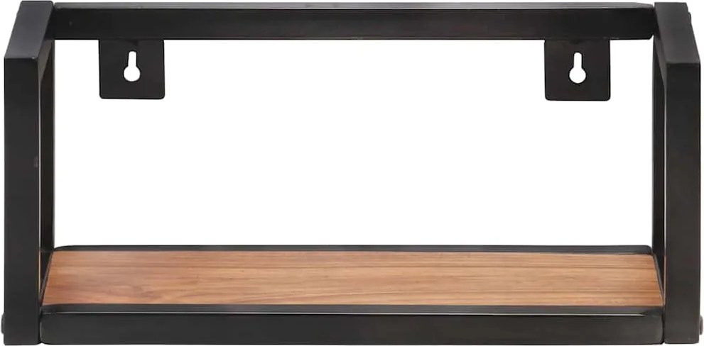 Nástěnné police 2 ks 40 cm masivní akáciové dřevo 320669