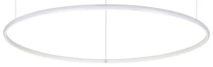 Ideal Lux - LED Lustr na lanku HULAHOOP LED/39W/230V 3000K pr. 81,5cm CRI90 bílá