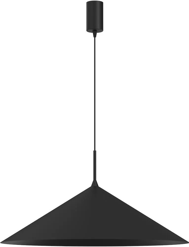 Lustr na lanku CAPITAL 1xGX53/15W/230V pr. 60 cm černá
