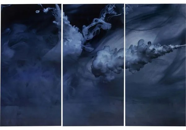 Obraz na skle Triptychon Clouds 160×240 cm - set 3 kusů