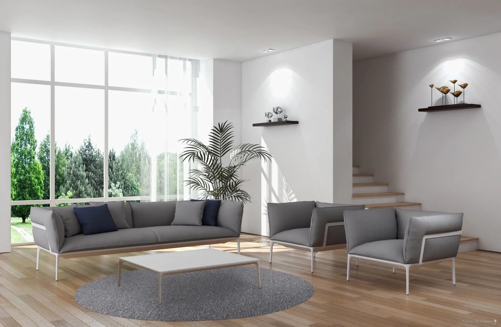 Timzo, Kusový koberec Neapol 4726 kruh, 400x400 (průměr) kruh, šedá, chodba / předsíň