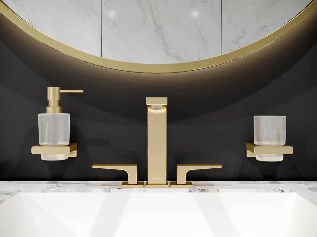 Hansgrohe AddStoris, dávkovač tekutého mýdla, kartáčovaný bronz, HAN-41745140