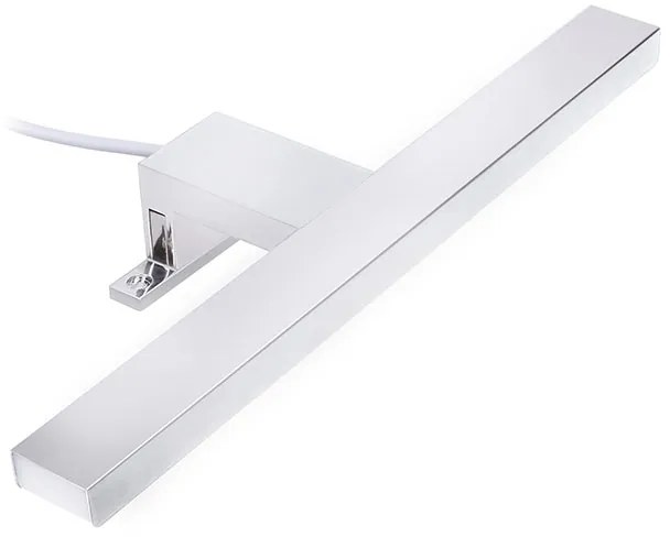 Solight LED koupelnové osvětlení nad zrcadlo 3v1, 7W, 455lm, 4000K, IP44, 40cm, chrom