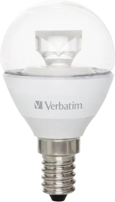 LED žárovka Verbatim, mini globe, E14 , 330lm, 5,5W, 2700K