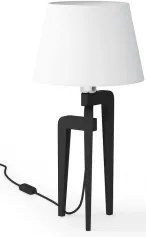 Stolní lampa LF 26, černá podnož (Bílá)