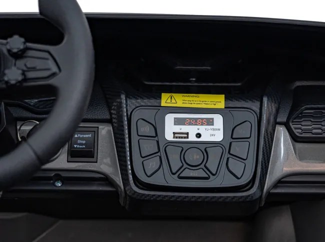 Elektrické autíčko Lamborghini Revuelto XL STRONG šedé