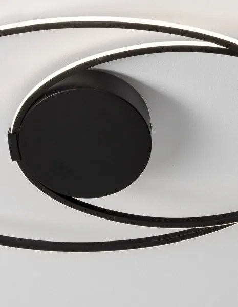 LED stropní svítidlo Viareggio 60 černé