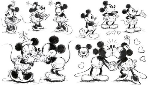 Samolepky Mickey Mouse SPL161TD, rozměr 45 x 65 cm, IMPOL TRADE