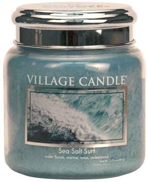 Village Candle Vonná svíčka ve skle - Sea Salt Surf - Mořský Příboj, 16oz