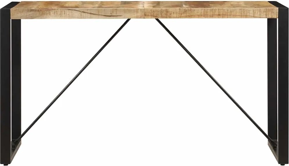 Jídelní stůl 140 x 70 x 75 cm masivní mangovníkové dřevo 247420