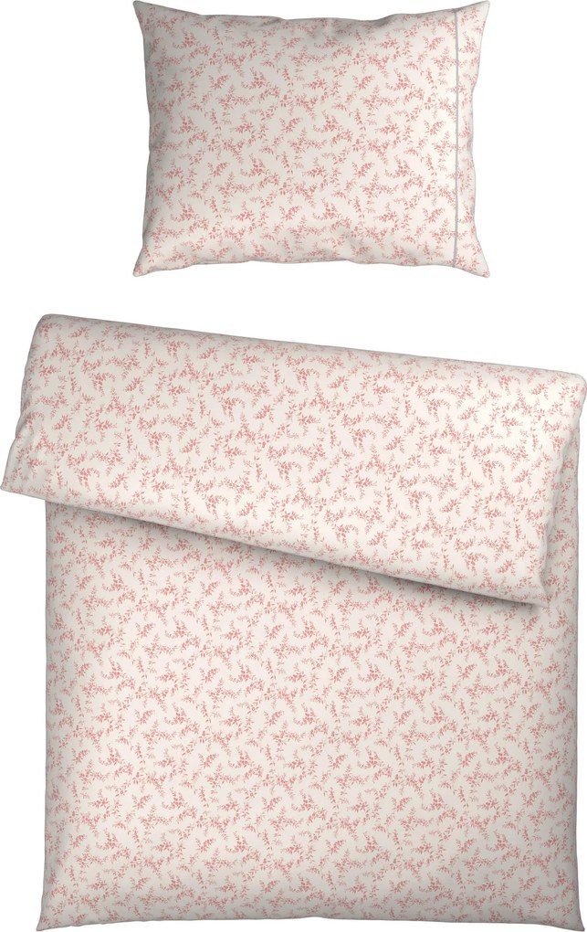 XXXLutz POVLEČENÍ satén barvy stříbra, pink 140/200 cm Esposa - Povlečení - 005397070102