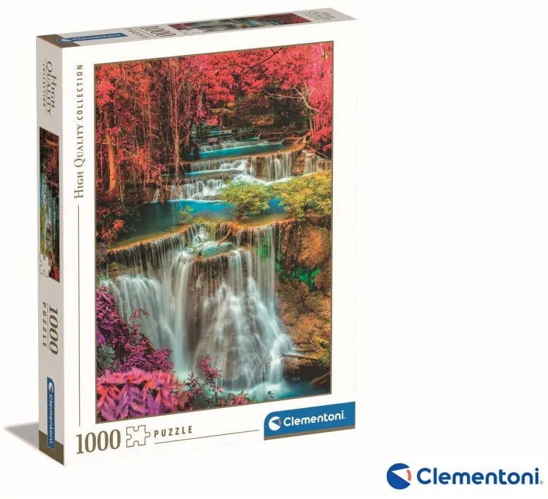 Clementoni Puzzle 1000 Colourful thai falls