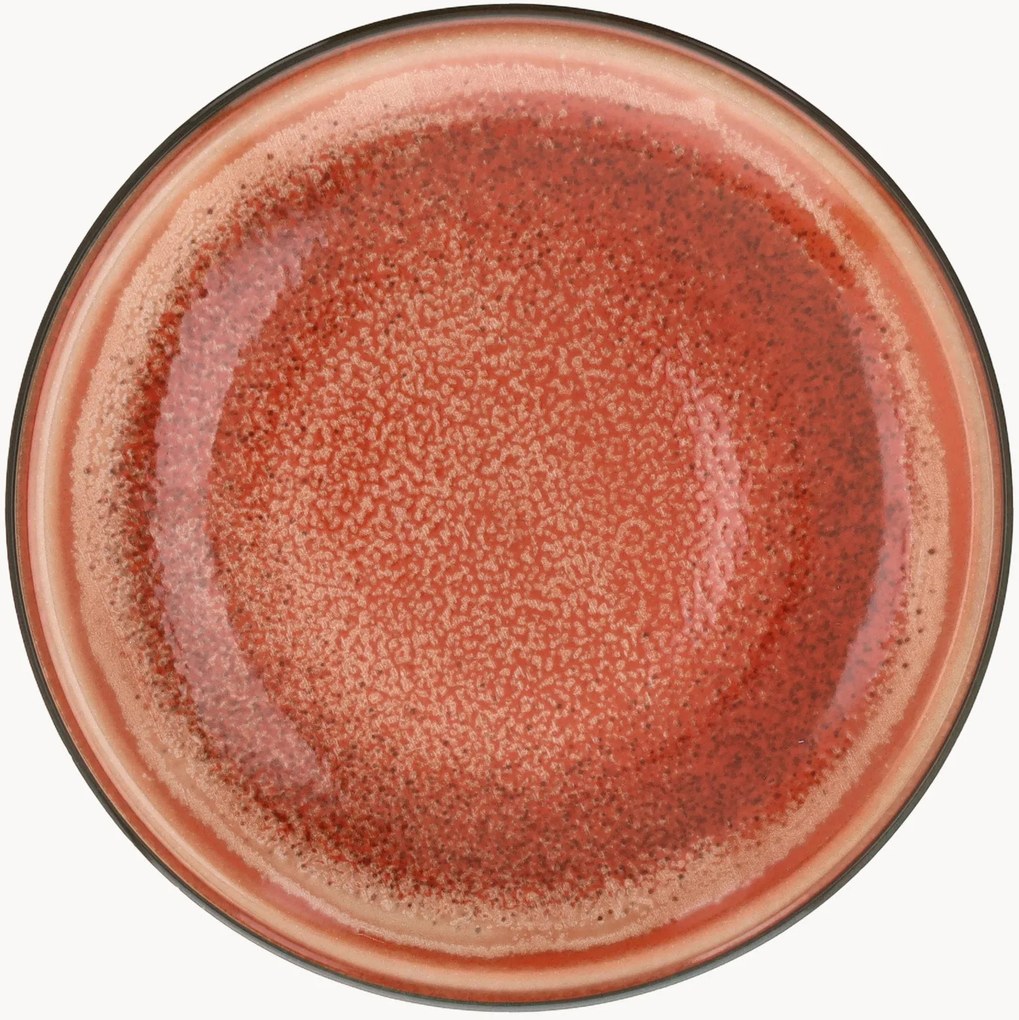 Sada porcelánových mělkých talířů Petra, 12 dílů