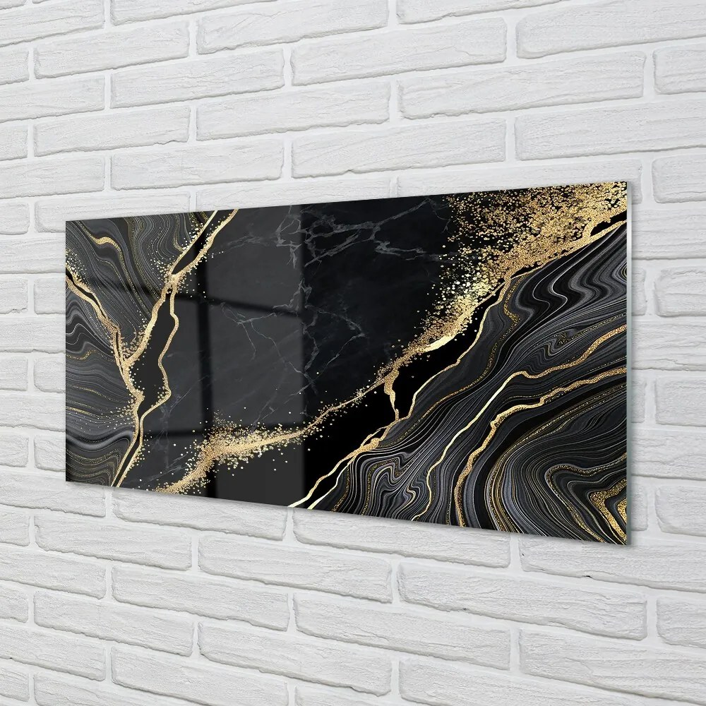 Obraz na skle Marble kámen abstrakce 125x50 cm