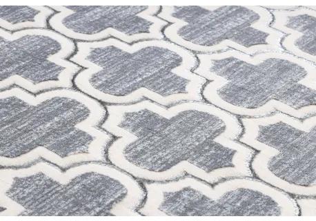 koberec CORE W6764 vzor Marocký jetel Strukturální, dvě úrovně roun velikost 160x220 cm | krásné koberce cz