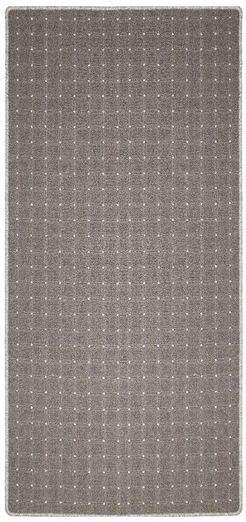 Condor Carpets, Běhoun na míru Udinese hnědý, šíře 200 cm, hnědá, chodba / předsíň