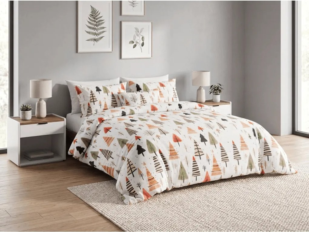 Povlečení z mikrovlákna SOLVANI barevné Rozměr povlečení: 2 ks 70 x 90 cm | 200 x 220 cm