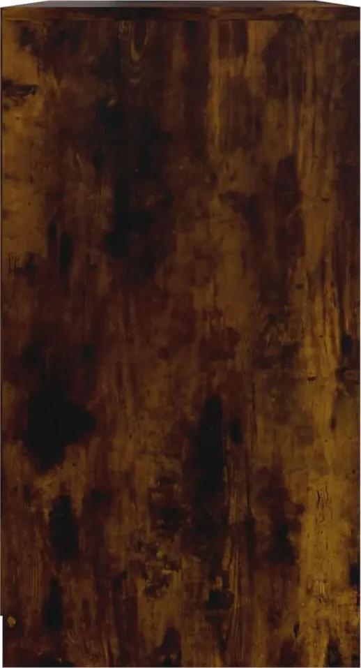 vidaXL Příborník 70 x 40,5 x 75 cm dřevotříska [813008] Barva: kouřový dub