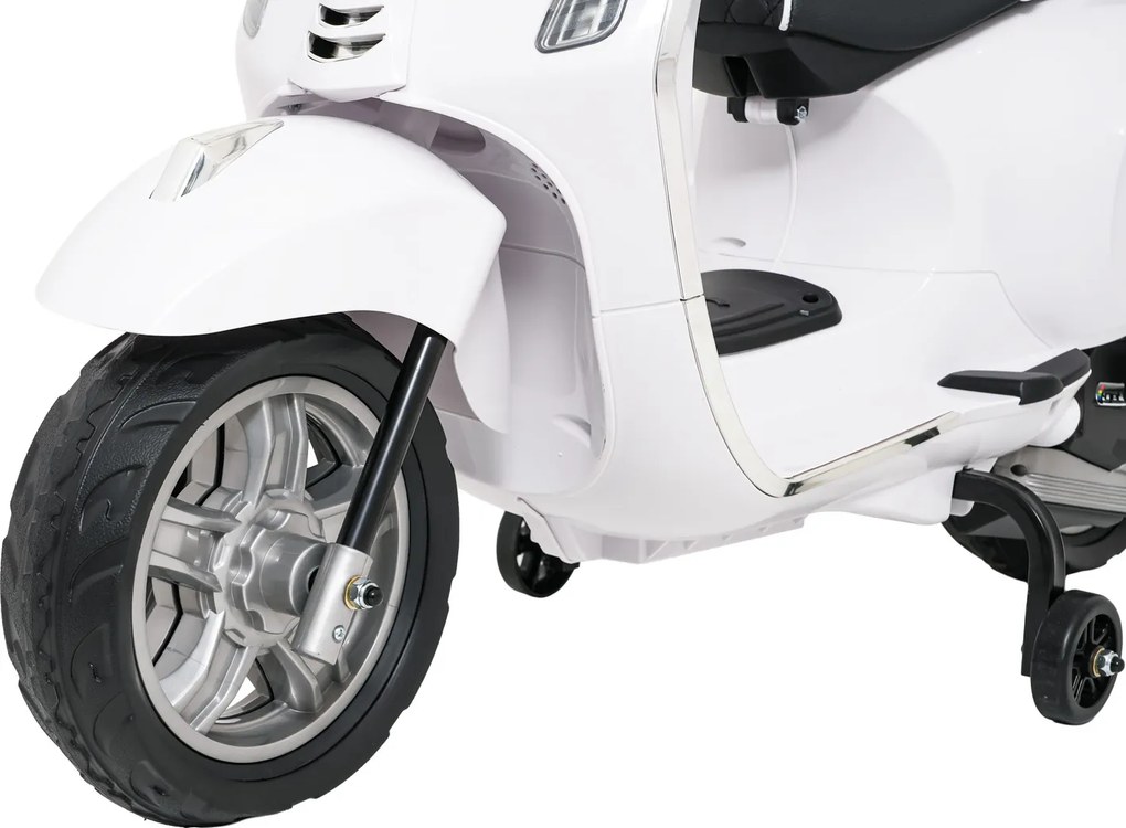 Ramiz Dětský skútr Vespa ROMA bílý