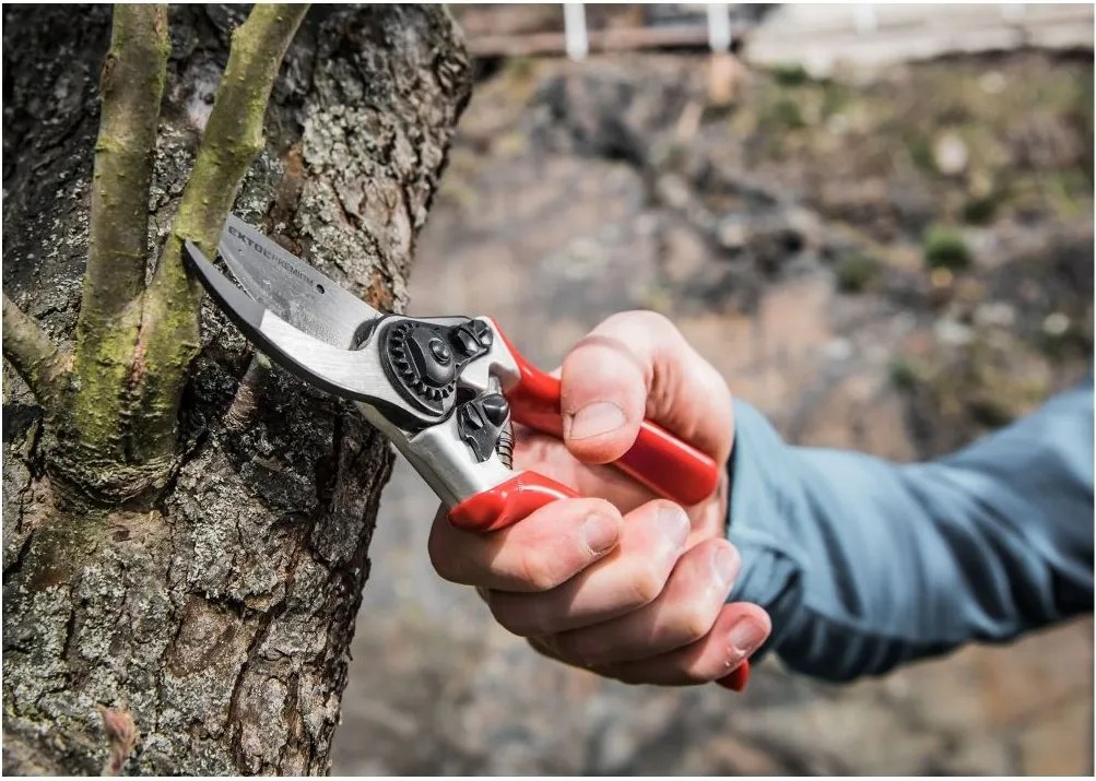 Nůžky zahradnické, 215mm, na stříhání větví do průměru 20mm, SK5, EXTOL PREMIUM