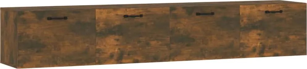 Nástěnné skříňky 2 ks kouřový dub 100 x 36,5 x 35 cm kompozit 3115673
