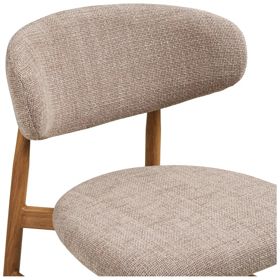 Béžová/v přírodní barvě čalouněná barová židle (výška sedáku 65 cm) Levanto – House Nordic