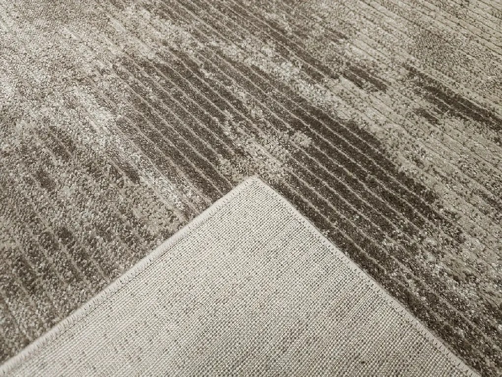 BE Koberec Eforia 9551 Brown - hnědý obdélníkový Rozměr: 60x100 cm