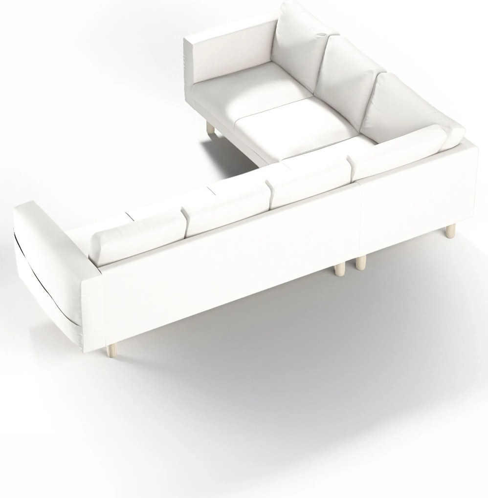 Potah na pohovku IKEA Norsborg rohová 5-místná barva bílá