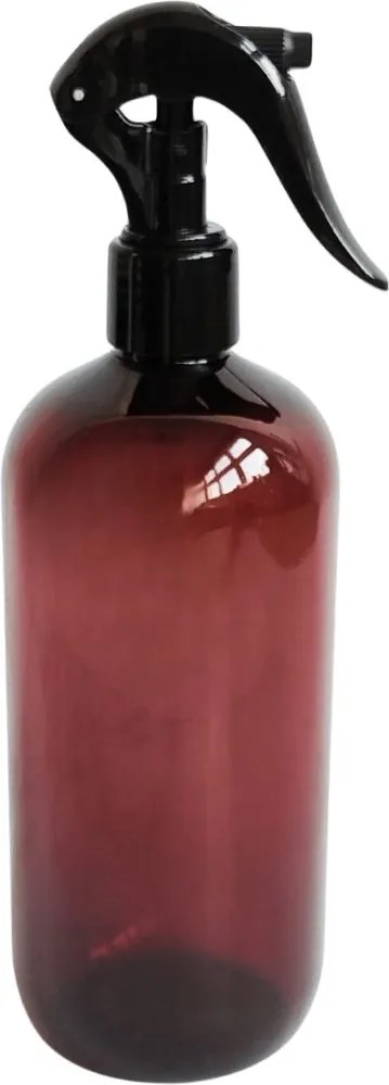 Dávkovač na mýdlo 500 ml hnědý s černým rozprašovačem MINI BELA