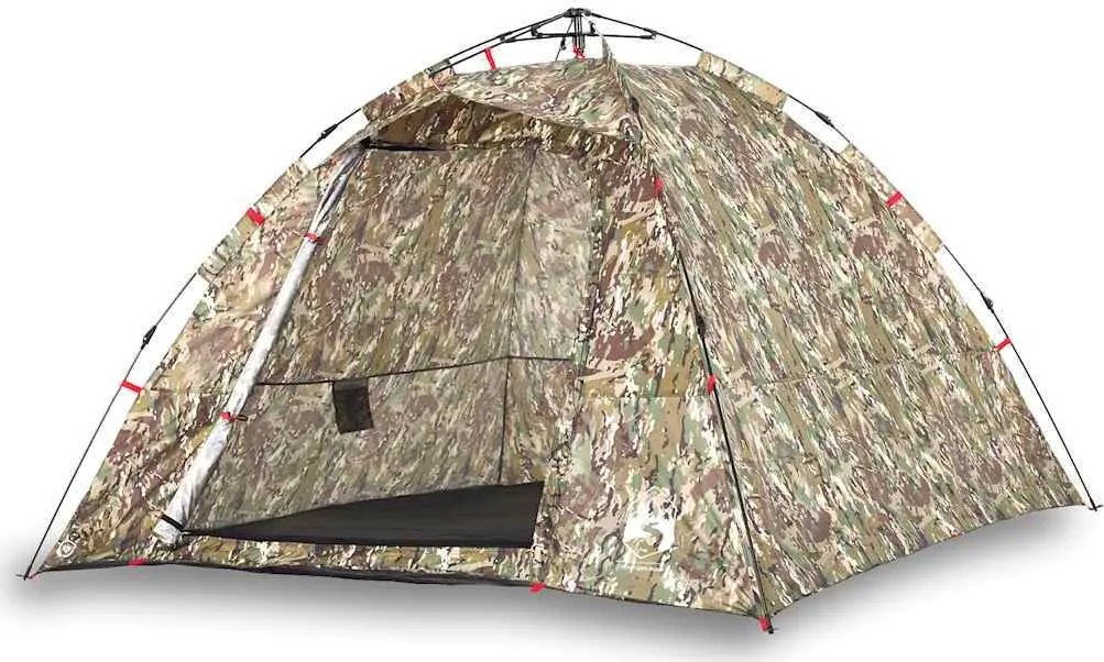 vidaXL Rybářský stan pro 4 osoby rychloupínací [4005327] Barva: Olivově zelená