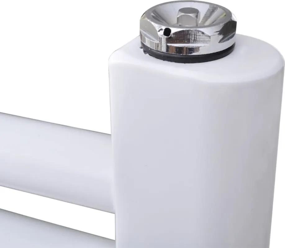 vidaXL Žebříkový radiátor obloukový, ústřední topení 500 x 764 mm boční a střední přípojka [140849]