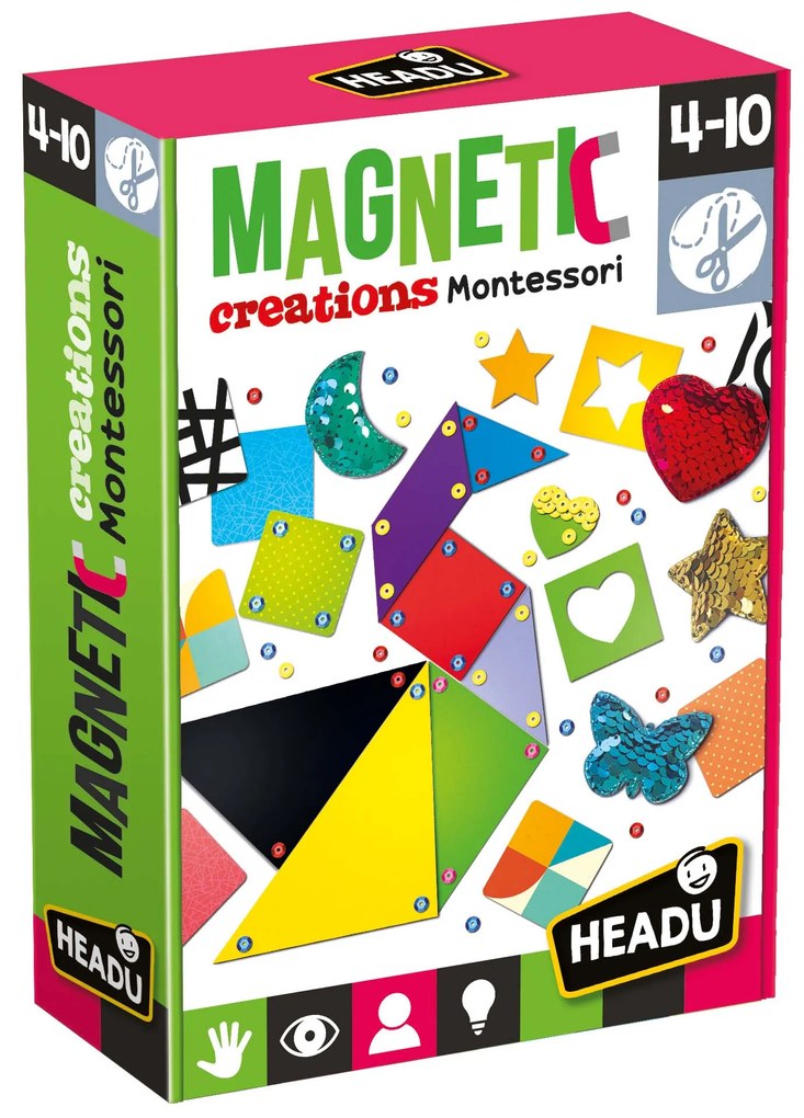 Montessori magnetické výtvory